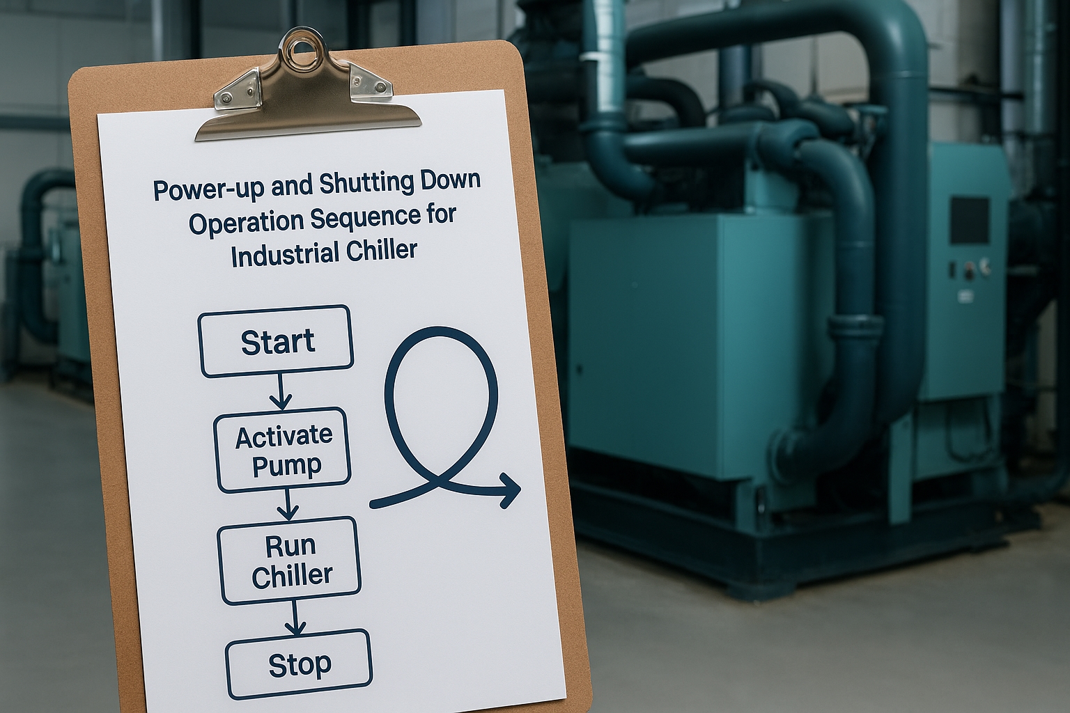 Industrial Chiller Operation Sequence - CRYSTALAIR